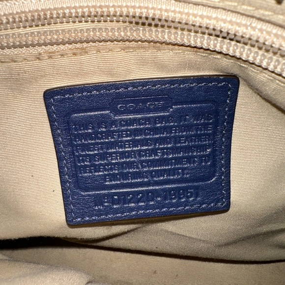 Coach | Bags | Coach Logo Bag With Orange Red And Beige Coloring ...